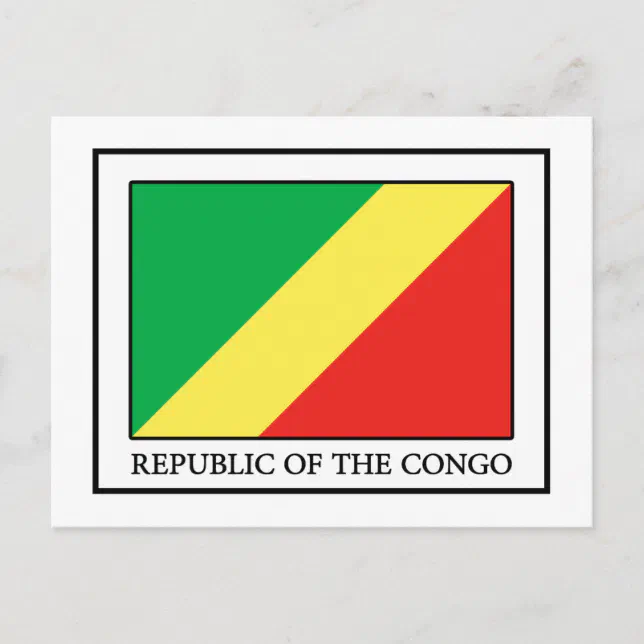 Republic of the Congo Postcard | Zazzle