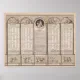 Republican calendar, 1794 poster | Zazzle