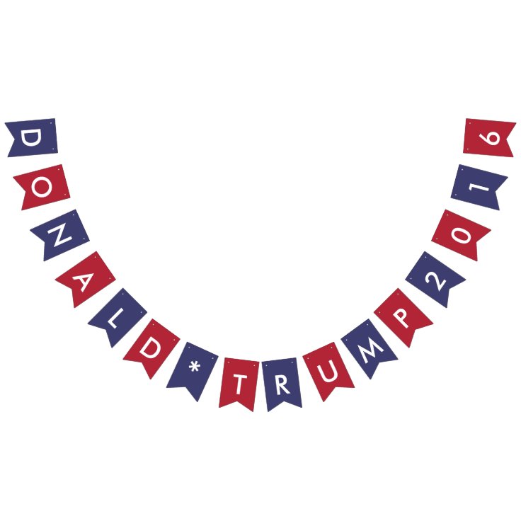 Republican Donald Trump 2016 American Flag Colors | Zazzle