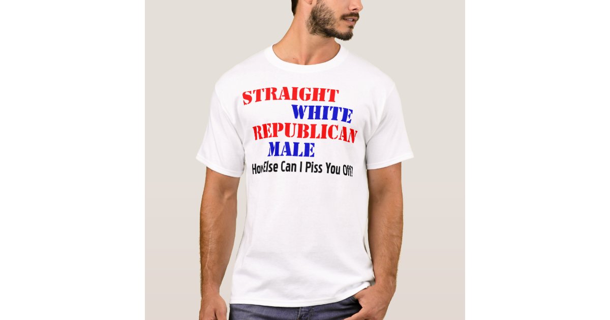 Republican Male! T-Shirt | Zazzle