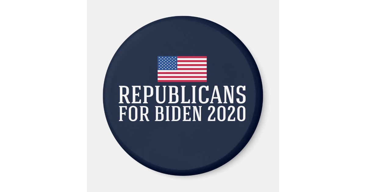 Republicans for Biden 2020 Magnet | Zazzle