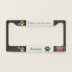 Rescue an animal-Save a Life License Plate Frame | Zazzle