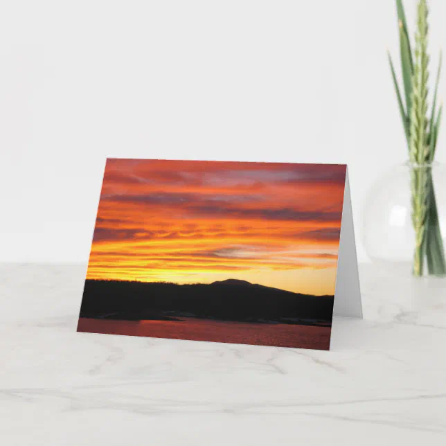 Reserve Sunset Card | Zazzle