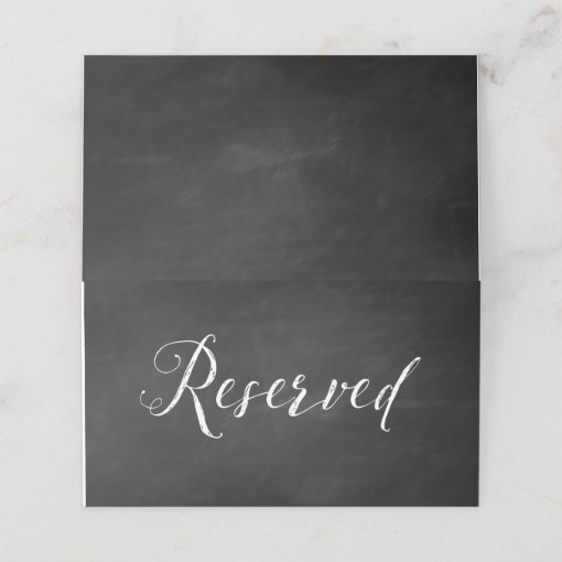 Reserved Seating Placecards | Zazzle