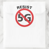 Resist 5G sticker | Zazzle