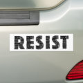 RESIST Bumper Sticker | Zazzle