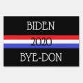 Resist Fist American Flag Bye-Don Anti Trump Sign | Zazzle