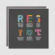 Resist Floral LGBTQ Rights Trans Equality Car Magnet | Zazzle