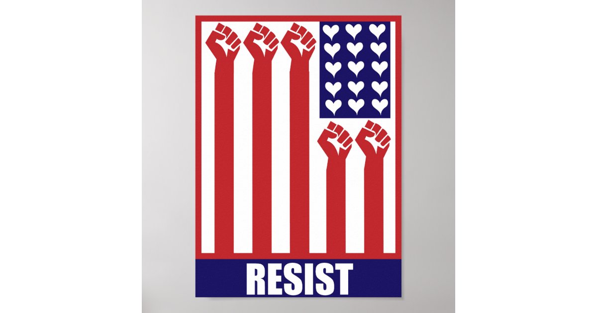 Resist Poster | Zazzle