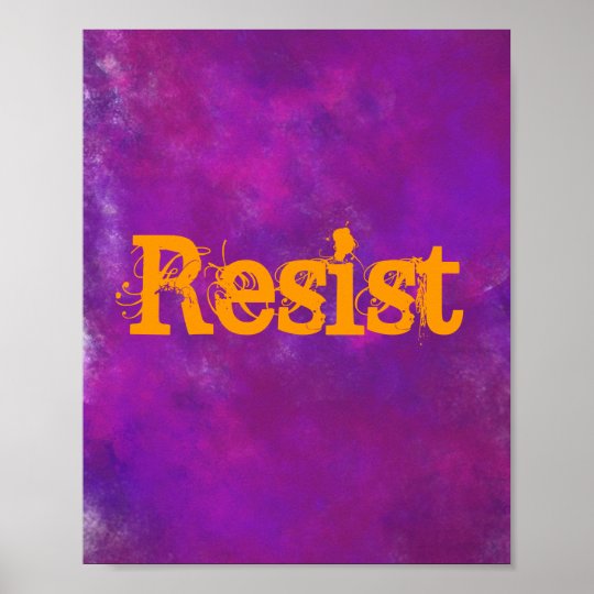 resist poster | Zazzle.com