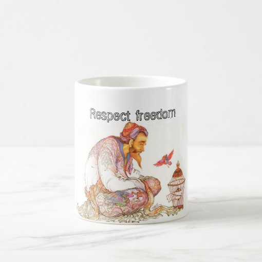 Respect freedom coffee mug | Zazzle