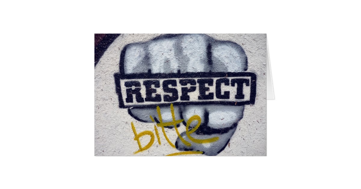 respect graffiti | Zazzle