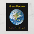Respect the Earth - Earth Day Postcard | Zazzle