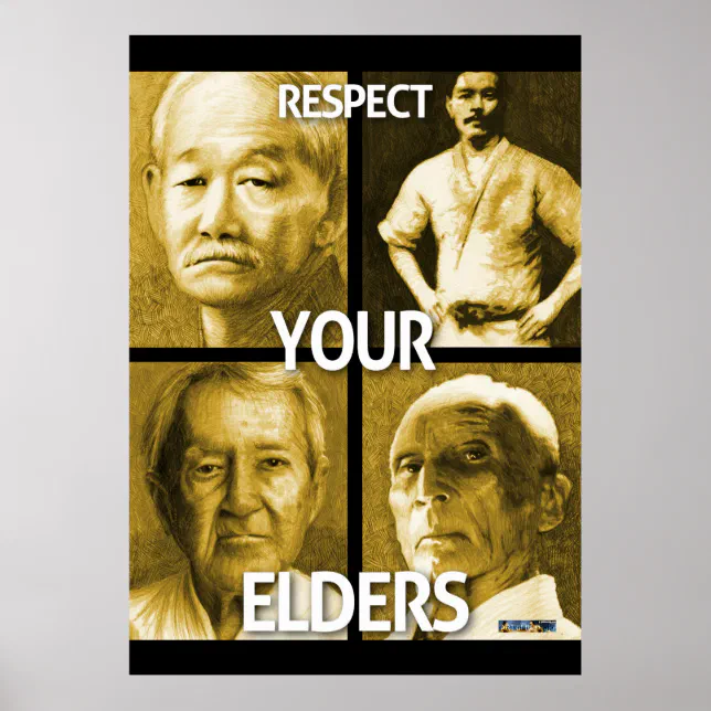 Respect Your Elders (large poster) Poster | Zazzle