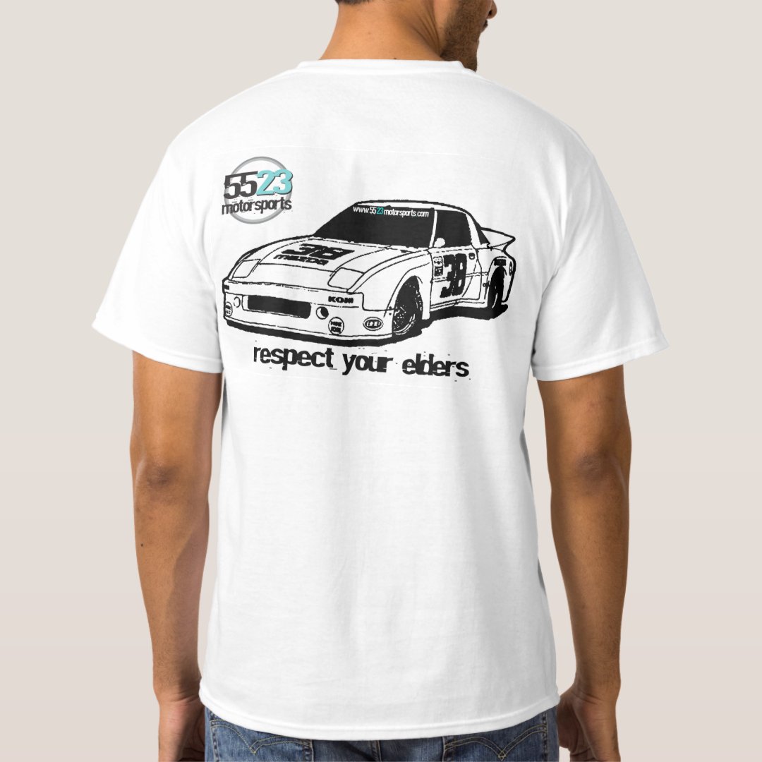 Respect your elders - Mazda RX7 T-Shirt | Zazzle