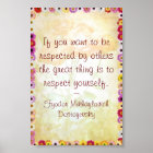 Respect Yourself Poster | Zazzle.com