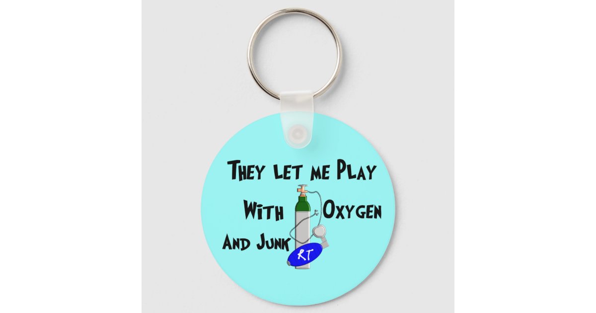 Respiratory Therapist Funny Gifts Keychain | Zazzle