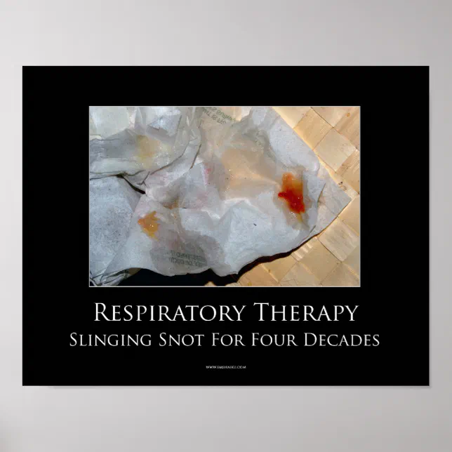 Respiratory Therapy Motivational Poster | Zazzle