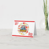 REST RELAX RECOVER-GET WELL SOON CARD | Zazzle