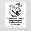 Restaurant & Carvery Cartoon Design Flyer | Zazzle