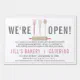 Restaurant Food Business Pink Kitchen Bakery Open Sign | Zazzle