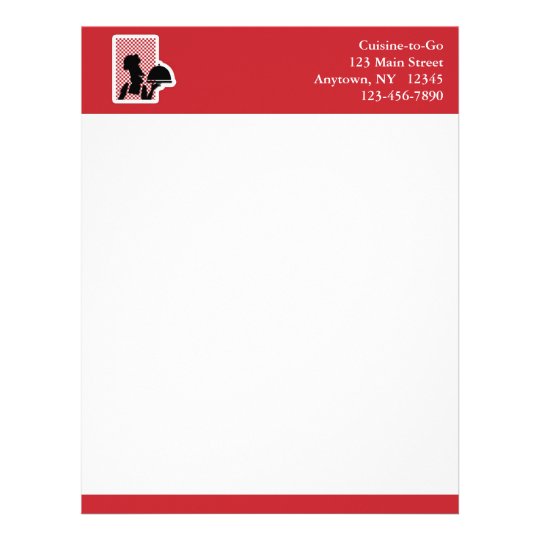 Restaurant Letterhead | Zazzle.com