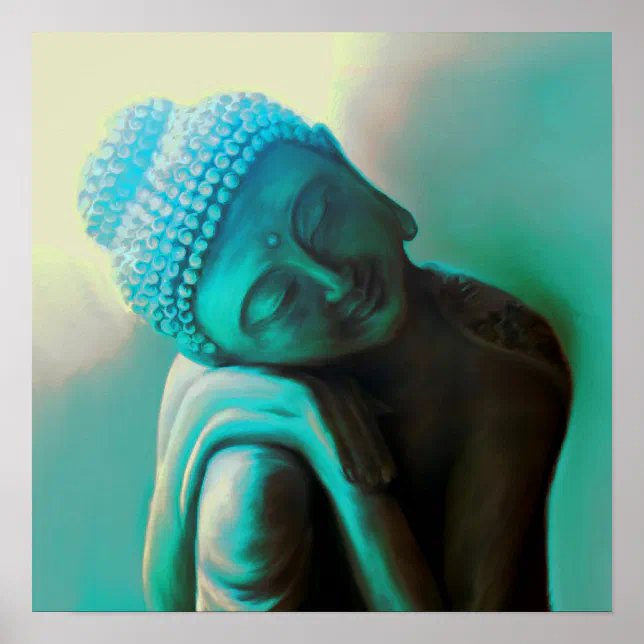 Resting Buddha Poster | Zazzle