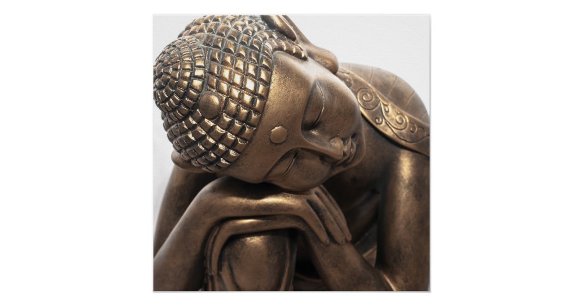 Resting Buddha Poster | Zazzle