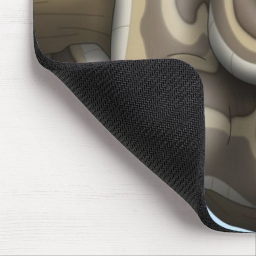 Resting snake mousemat mouse pad | Zazzle