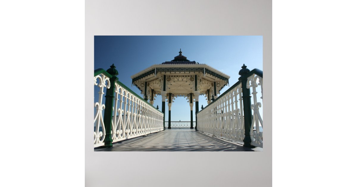 Restored Bandstand Poster | Zazzle