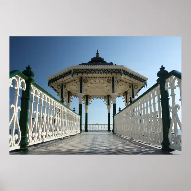 Restored Bandstand Poster | Zazzle