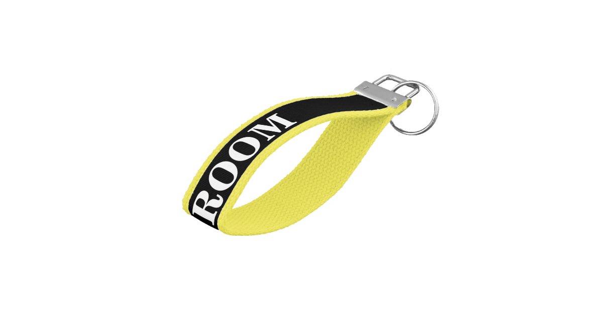 RestRoom wrist keychain for public WC toilet | Zazzle