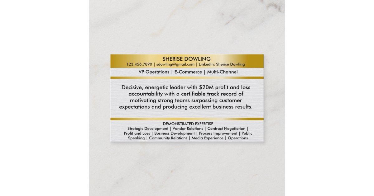 Résumé Networking Cards | Zazzle