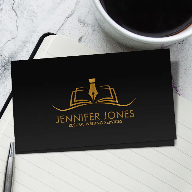 Resume Writing Services Professional Business Card | Zazzle