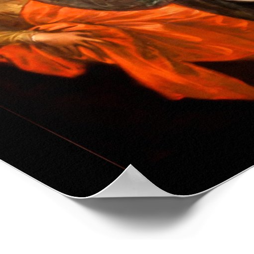 Resurrected Christ Gazing Upward Poster | Zazzle