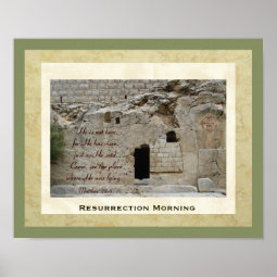 Resurrection Morning Poster | Zazzle