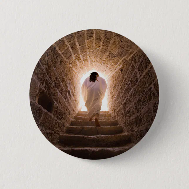 Resurrection of Jesus Christ button | Zazzle