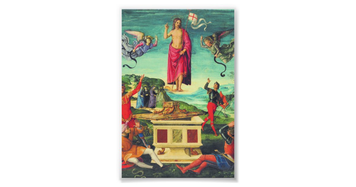 Resurrection of Jesus Christ by Raphael Photo Print | Zazzle