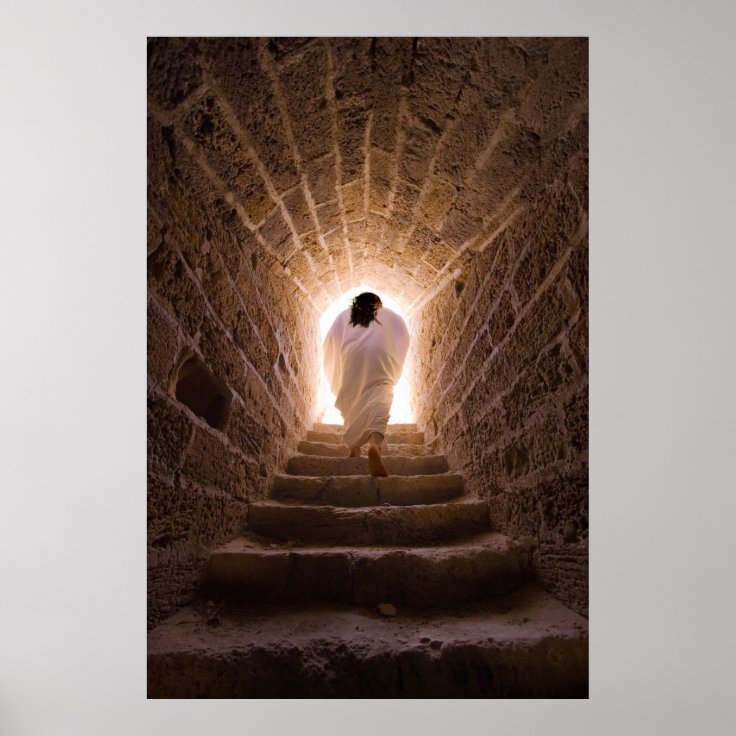 Resurrection of Jesus Christ print/poster Poster | Zazzle