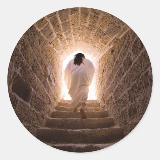 Resurrection of Jesus Christ stickers | Zazzle