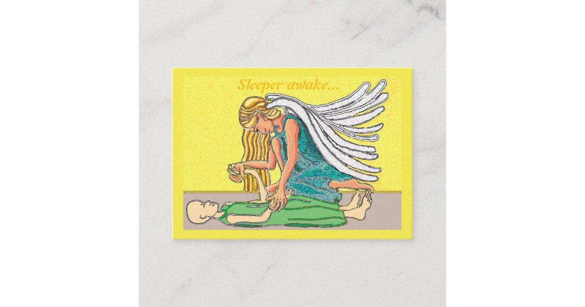 Resurrection of the dead calling card | Zazzle