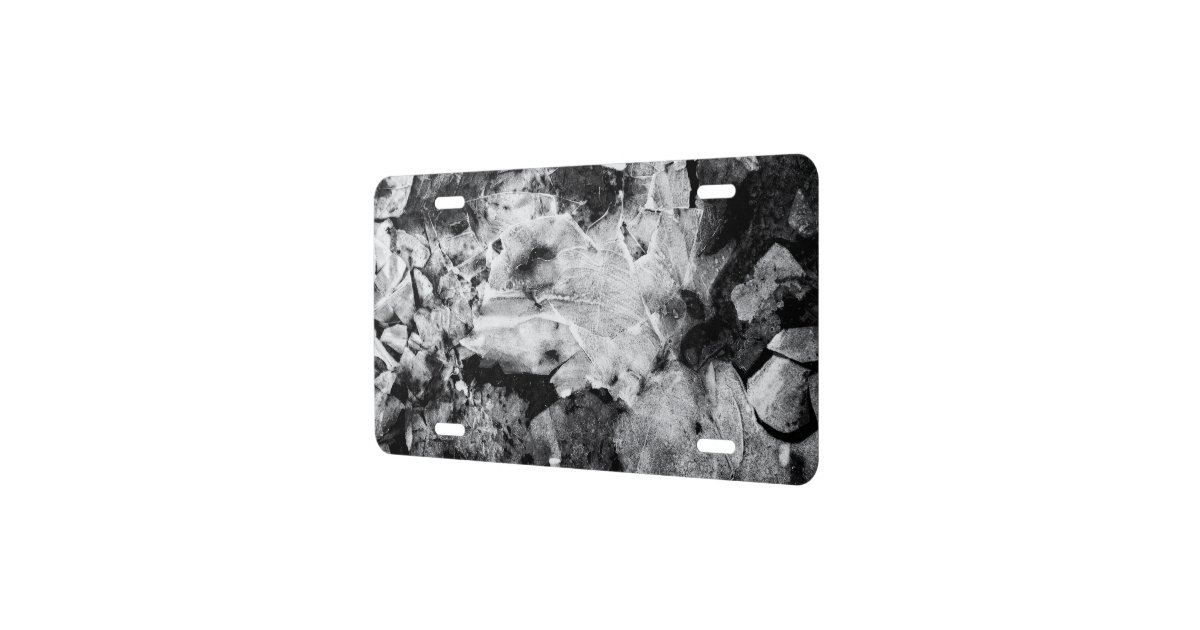 resurrection of the frozen knight license plate | Zazzle
