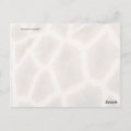 Reticulated Giraffe Pattern Wild Animal Print Gift Postcard | Zazzle