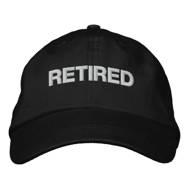Retired cap | Zazzle
