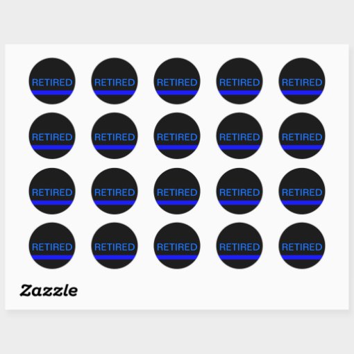 Retired LEO stickers | Zazzle
