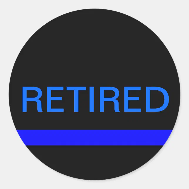 Retired LEO stickers | Zazzle