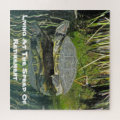 Retired Life Turtle Water Reflection Retirement Jigsaw Puzzle | Zazzle