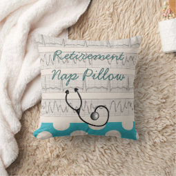 Retired Medical Nap Pillow | Zazzle