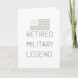 Military Retirement Cards | Zazzle