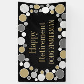 Retiree party! Personalized Retirement Banner | Zazzle